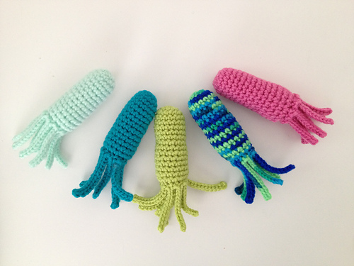 Ravelry: Catnip Squids pattern by Kristen Stevenson