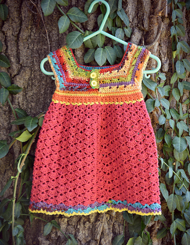 Ravelry: Little Miss Allison's Dress pattern by Theresa Knapp