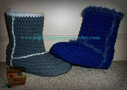 Ravelry: Kids Uggs pattern by Tera Kulling