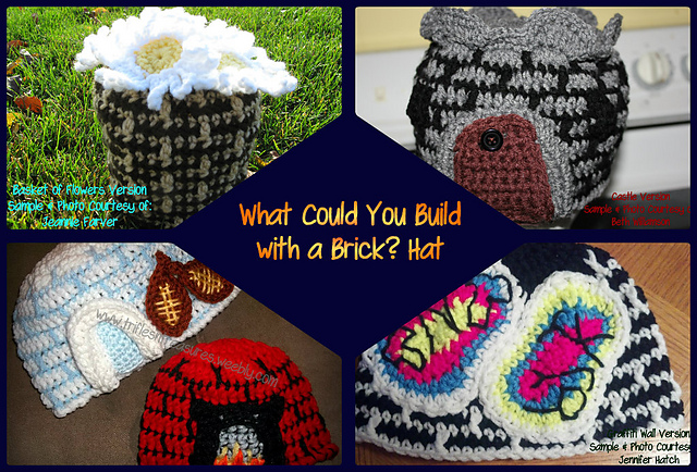 Ravelry: What Could You Build with a Brick? Hat pattern by Tera Kulling
