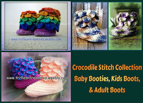 Ravelry: Crocodile Stitch Collection - patterns