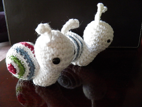 Ravelry: stuffed snail pattern by EmmasAnimalCreations