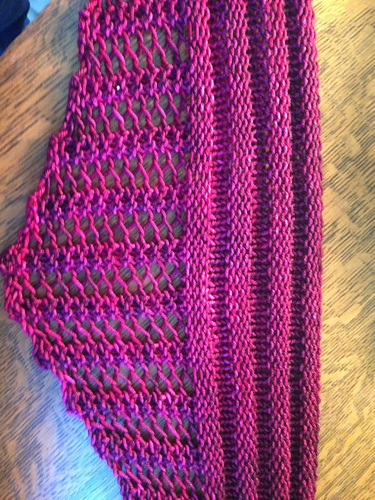 Ravelry: Gallatin Scarf pattern by Kris Basta - Kriskrafter, LLC