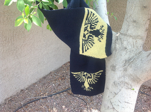 Ravelry: Warhammer Double Knit Scarf pattern by Emma Littlehales