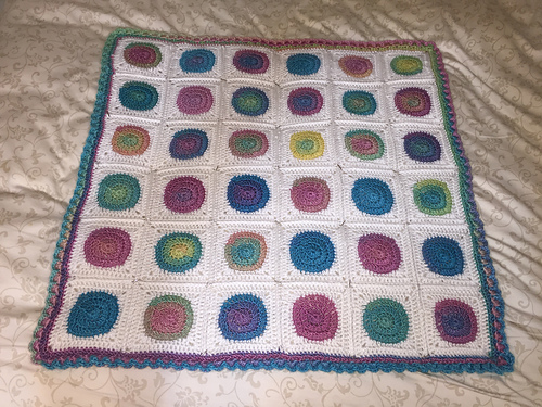 Ravelry: Bouncy Ball Baby Blanket pattern by Debbie Smith