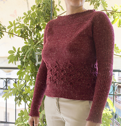 Ravelry: Calla sweater pattern by Natasja Hornby