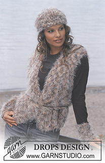 Ravelry: 86-7 a - Vest pattern by DROPS design
