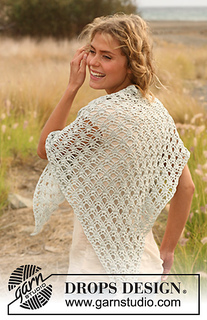Ravelry: 130-32 Shawl pattern by DROPS design