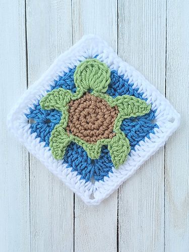 Ravelry: Turtle Granny Square pattern by Rebecca A Lang