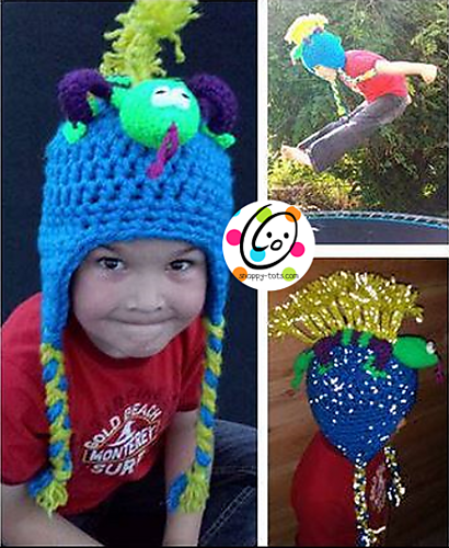 Ravelry: Greg the Gecko Hat and Stuffie pattern by Heidi Yates