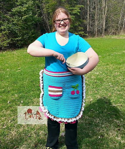 Ravelry: Sweet Chef Apron pattern by Heidi Yates