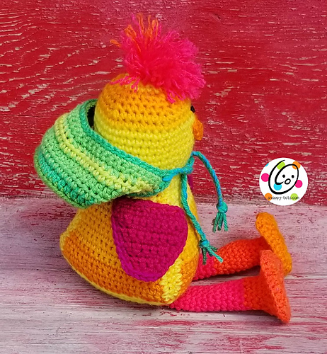 Ravelry: Wacky Quackers Stuffed Duck pattern by Heidi Yates