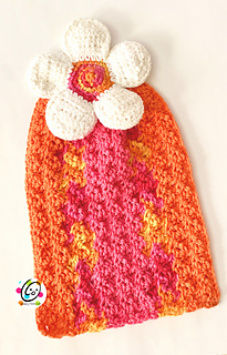Ravelry: Daisy Hanging Towel pattern by Heidi Yates