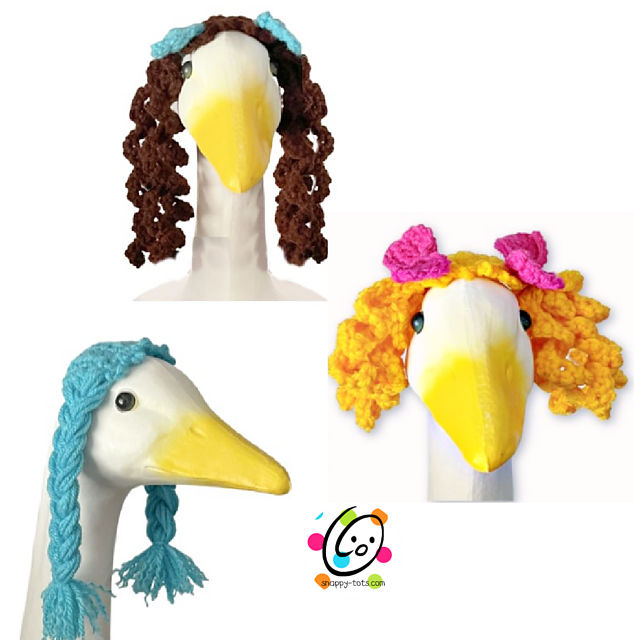 Ravelry: Goose Wigs pattern by Heidi Yates