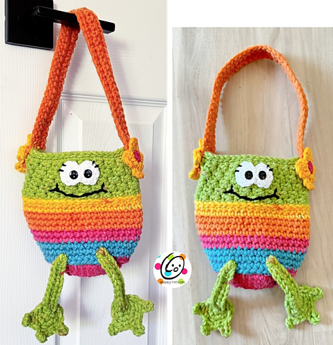 Ravelry: Froggy Bins pattern by Heidi Yates