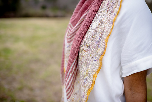 Ravelry: Bevy Shawl pattern by Kate Oates