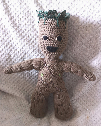 Ravelry: Baby Groot With Legs pattern by Tracey Abrahams