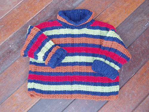 Ravelry: Striped Sweater pattern by Debbie Bliss