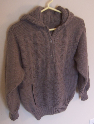 Ravelry: Mari Sweaters MS 165 Hooded Placket Pullover pattern by Mari ...