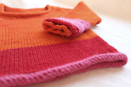 Ravelry: Baby Ziggurat pattern by Åsa Tricosa