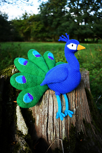 Ravelry: Norman the Peacock pattern by Trish Roberts | trishlemoose