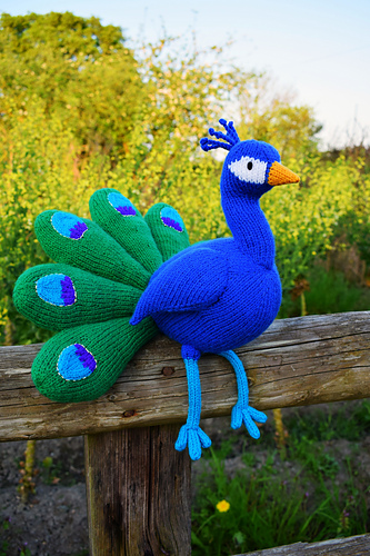 Ravelry: Norman the Peacock pattern by Trish Roberts | trishlemoose