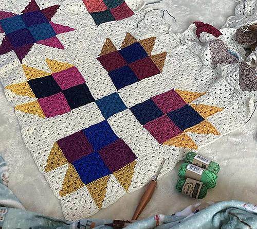 Ravelry: Up North Blanket pattern by While They Dream