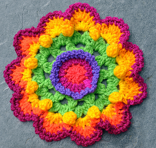 Ravelry: Tagetes Mandala pattern by Anna Nilsson