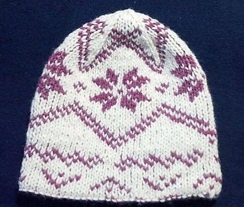 Ravelry: Morning Star Double Knit Hat pattern by Marianne Mueller