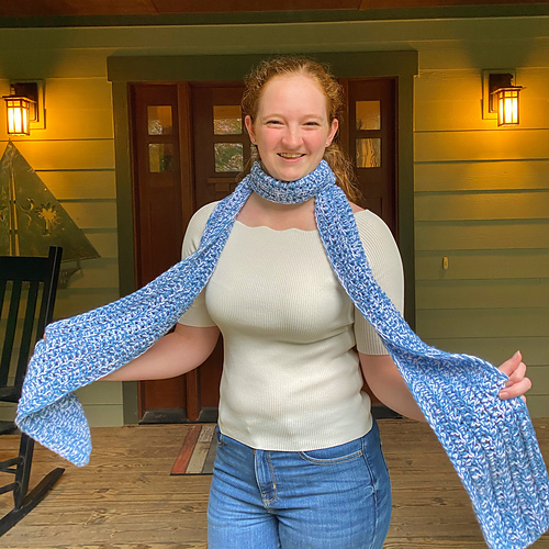 Ravelry: Double Stranded Scarf pattern by Artistry Engineered