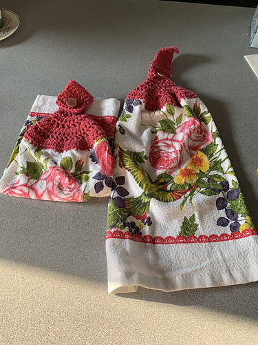 Ravelry: Oven Door Hand Towels pattern by Susan Springett