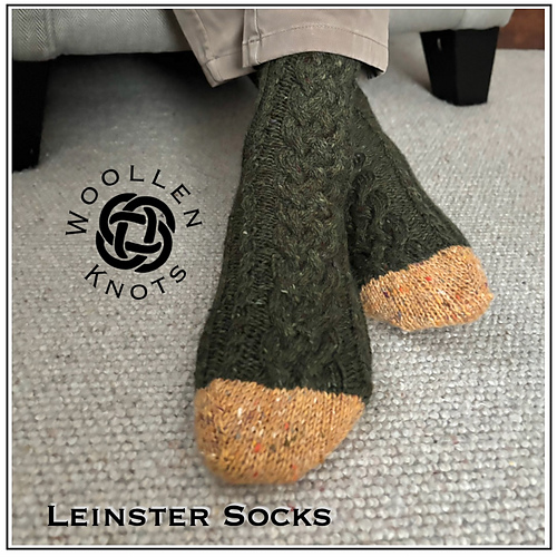 Ravelry: Leinster Socks pattern by Woollen Knots