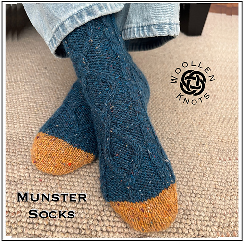 Ravelry: Munster Socks pattern by Woollen Knots