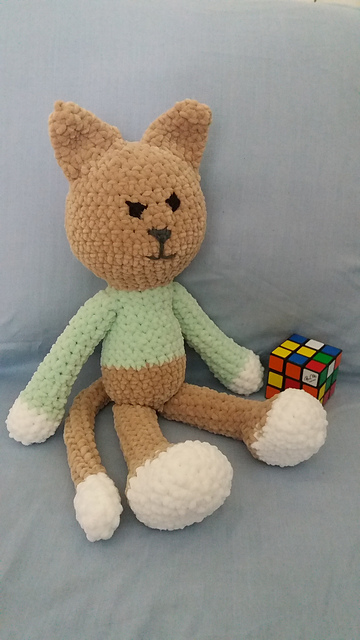 Ravelry: Angry Kitty Cat pattern by Agnes Nyirő