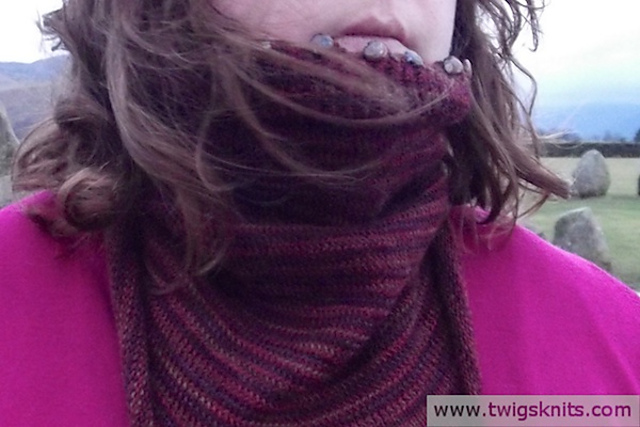 Ravelry: Knitted Cowl Buff pattern by Rebecca Gallop