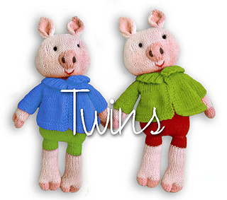 Ravelry: Little Twisted Tail the Piglet pattern by Ala Ela