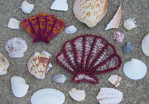 Ravelry: Scallop Shell Motif pattern by Loren G