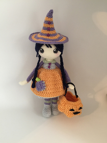 Ravelry: Hallie Halloween Witch pattern by Denise Lawrence