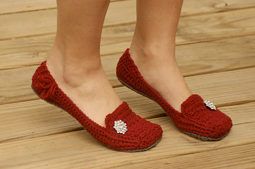 Ravelry: Lovely Lady Loafers pattern by Lorin Jean