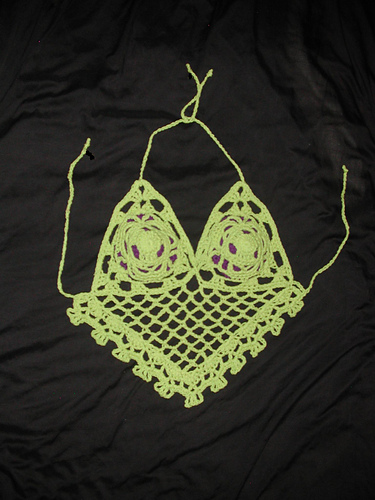 Ravelry: Bodacious Tatas Festival Top with Skulls pattern by Spider Mambo