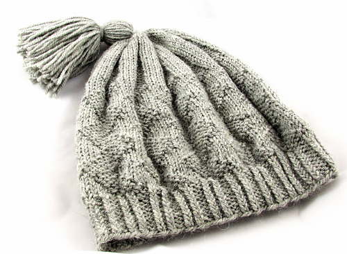 Ravelry: Birch Street Hat with Tassel pattern by Kim Firth