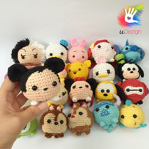Ravelry: Mickey Tsum Tsum pattern by Ervinna Lee