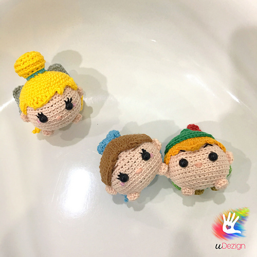 Ravelry: Peter Pan Tsum Tsum pattern by Ervinna Lee