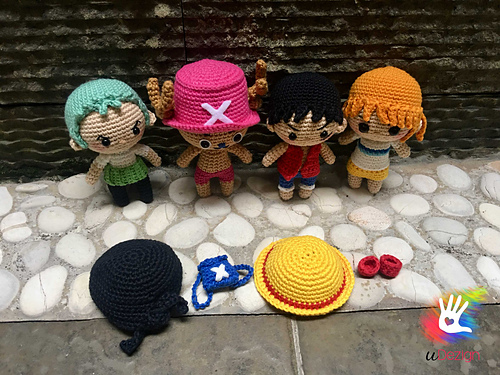 Ravelry: Luffy V1.0 pattern by Ervinna Lee