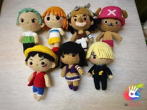 Ravelry: Nico Robin V1.0 pattern by Ervinna Lee