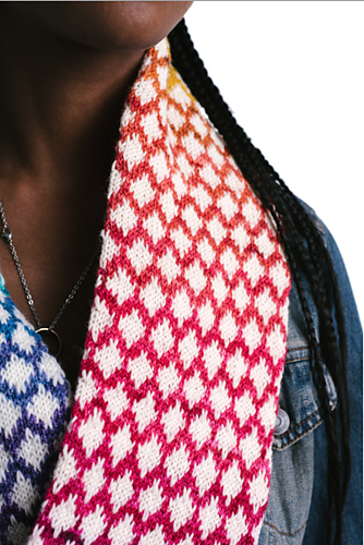 Ravelry: Knit the Rainbow Scarf pattern by Sophie McKane