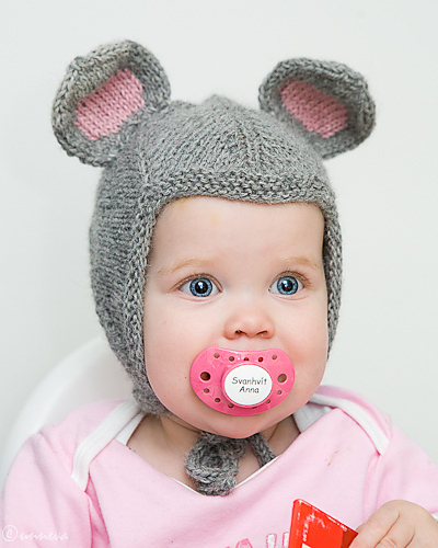 Ravelry: Mouse Hat pattern by Debbie Bliss