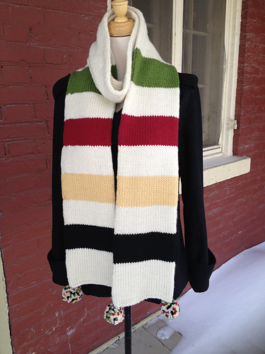 Ravelry: Team Canada Scarf pattern by Unwind Yarn House