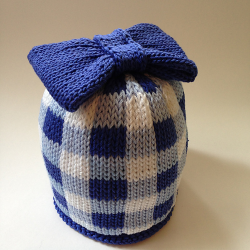 Ravelry: Gertrude's Gingham Hat pattern by Amy Tozer