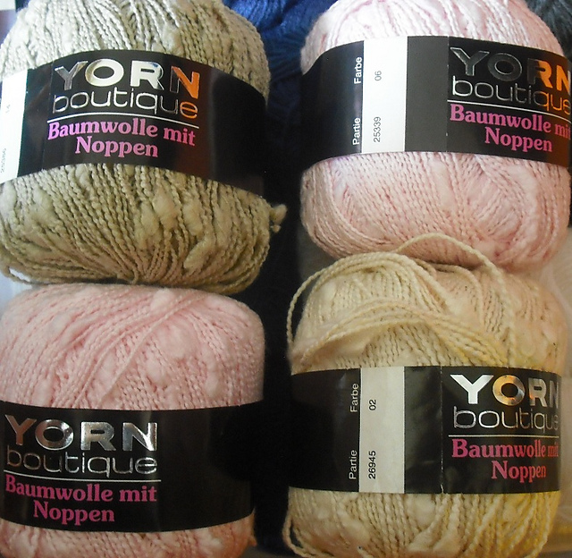 Ravelry: Yorn Boutique Baumwolle mit Noppen